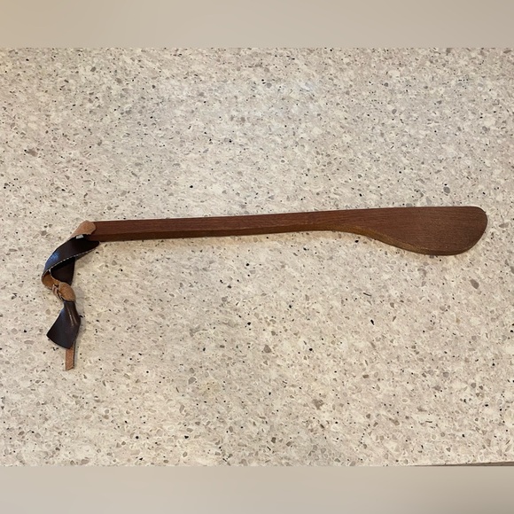 Kitchen | Handmade Wood Spatula With Leather Strap From New Orleans ...